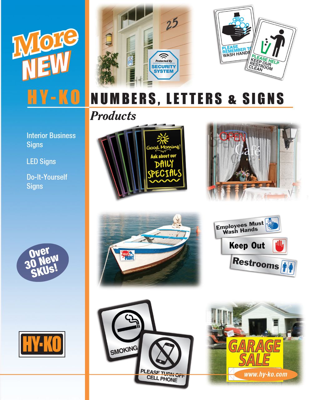Numbers, Letters, and Signs | Hy-Ko Products Company