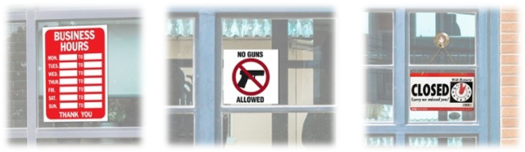 Offering Signage to Attract Small Business to Your Business